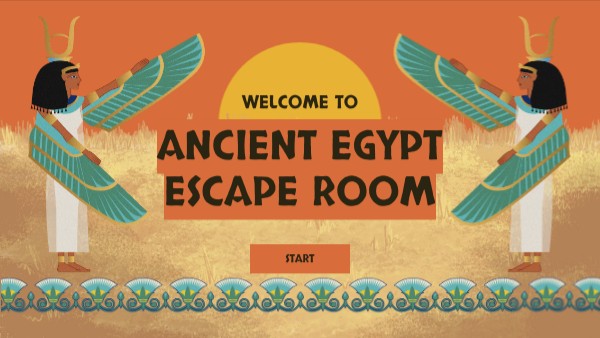 ANCIENT EGYPT ESCAPE ROOM | Genially