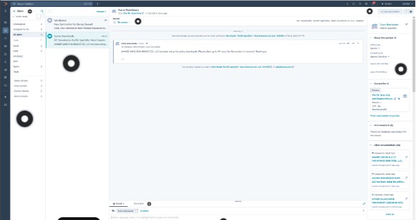 HubSpot Dept. Inbox | Genially