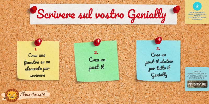 TUTORIAL INSERIRE NOTE E POST-IT | Genially