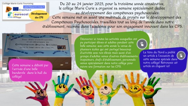 Semaine des CPS janvier 2025 | Genially