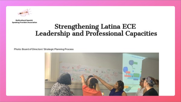 Strengthening Latina ECE Leadership and Professional Capacities | Genially
