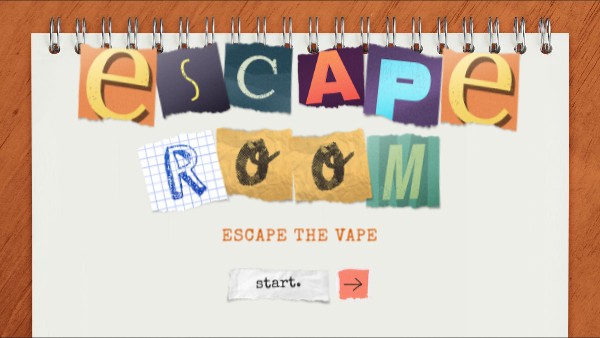 Escape the Vape | Genially