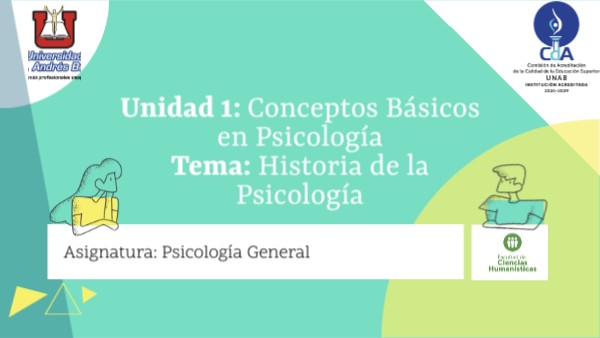 Unidad 1: Conceptos Básicos en Psicología Tema: Historia de la ...