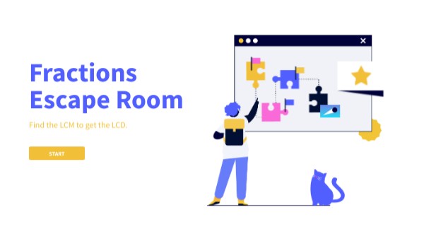 Fractions Escape Room | Genially