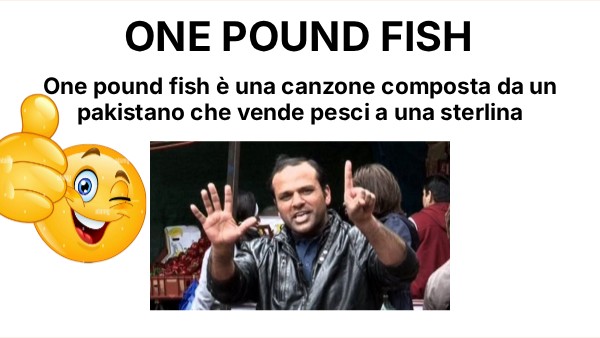 ONE POUND FISH | Genially
