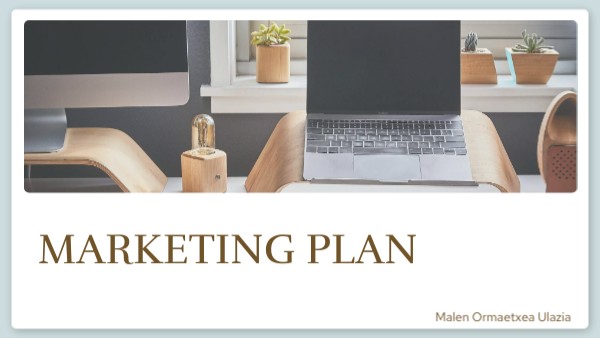 MARKETING PLAN | Genially