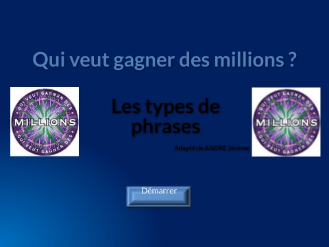 Les types de phrases.pptx | Genially