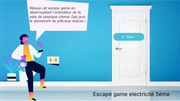Escape game fin de séquence électricité 5ème | Genially