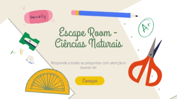Escape Room - Ciências Naturais | Genially