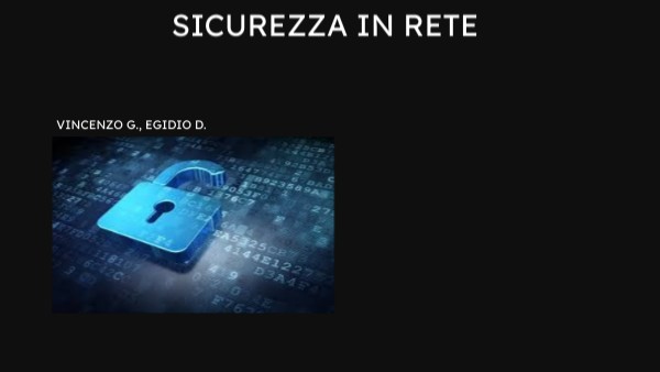 sicurezza in rete | Genially