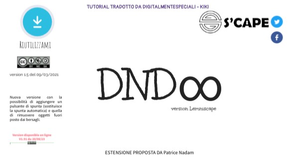 DND Lemniscape2 - tutorial ita | Genially