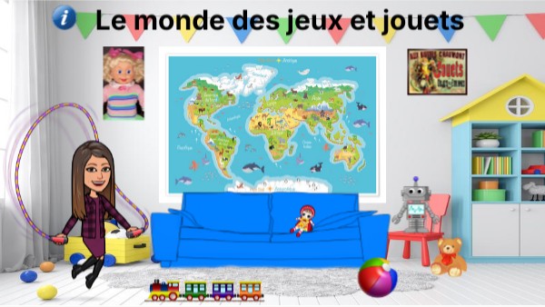 Le monde des jeux et jouets | Genially