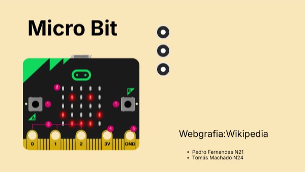 Micro Bit | Genially