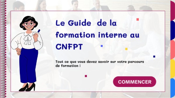 Le Guide de la formation interne au CNFPT | Genially
