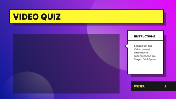 video quiz | Genially