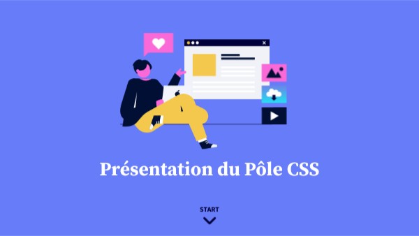 Présentation du Pôle CSS | Genially
