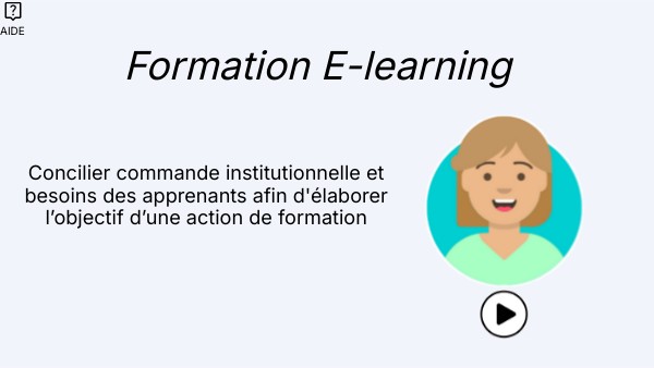 Formation E-learning | Genially