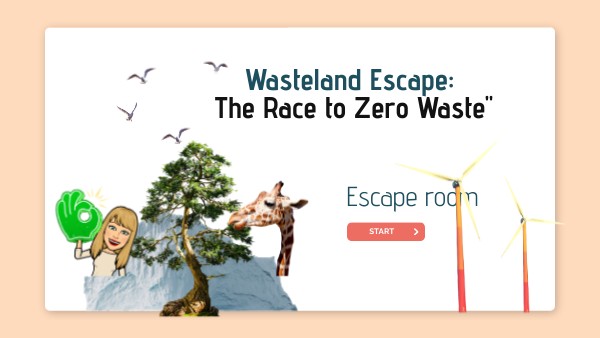 Wasteland Escape: The Race to Zero Waste" | Genially