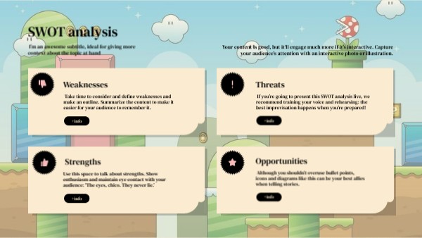 SWOT analyse Nintendo | Genially