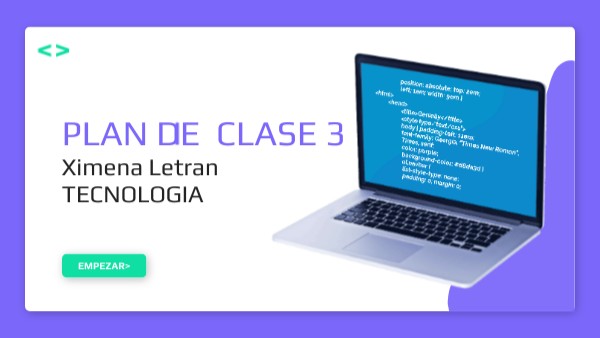 PLAN DE CLASE 3 | Genially