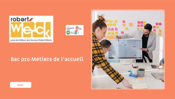 Bac pro Métiers de l'accueil | Genially