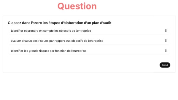 Les étapes d'un plan d'audit | Genially