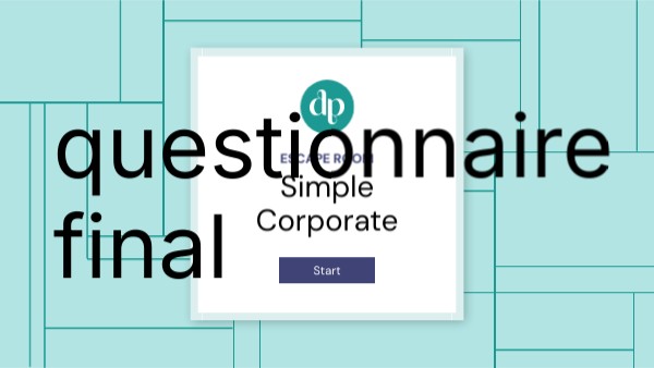 questionnaire final | Genially