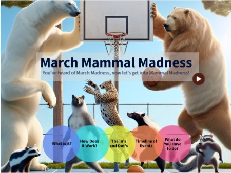 Reid March Mammal Madness | Genially