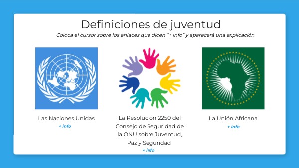 SP - Definitions of Youth | Genially