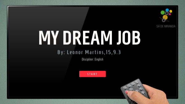 My Dream Job | Genially