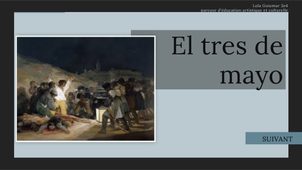 El tres de mayo | Genially