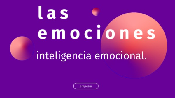 las emociones | Genially