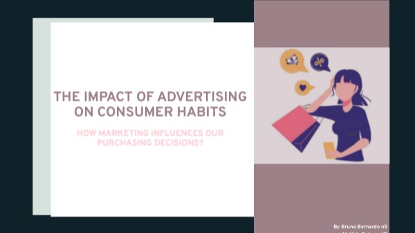the impact of advertising on consumer habits | Genially