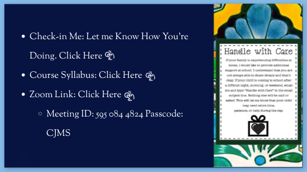 1B - Check-in | Genially