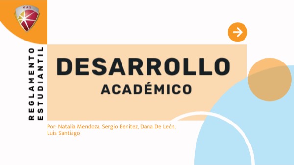 presentación-desarrollo académico | Genially