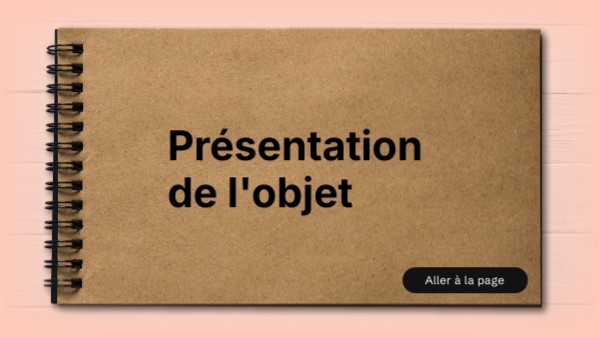 Présentation de l'objet | Genially