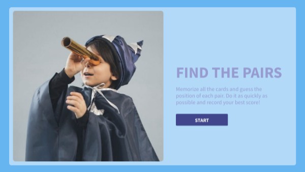 Find the pairs | Genially