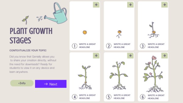 Plant Growth Stages | Genially