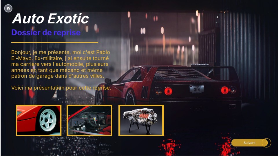 Auto Exotic | Genially
