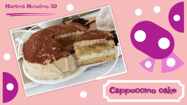 Cappuccino cake | Genially
