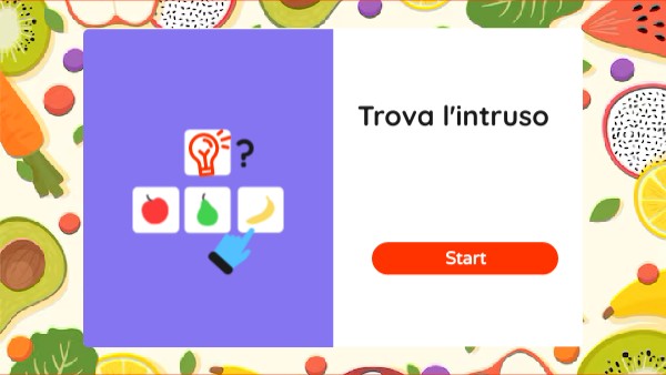 Trova l'intruso | Genially