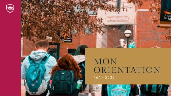 Mon orientation | Genially