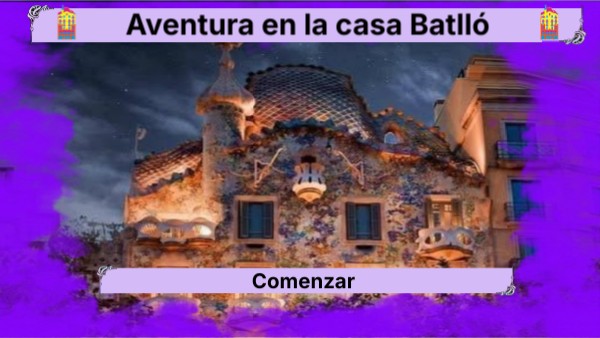 Extended - A Escape game Aventura en la casa Batllo | Genially