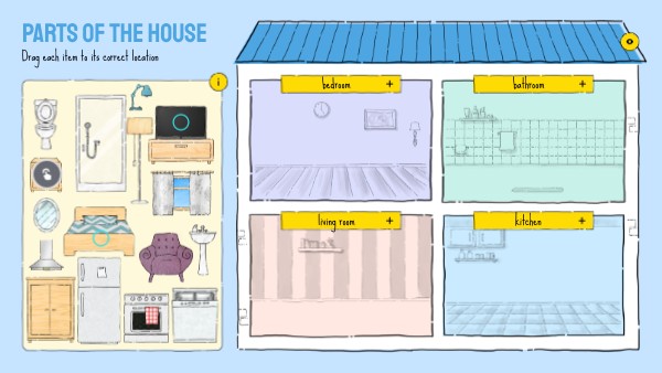 PARTS OF THE HOUSE | Genially