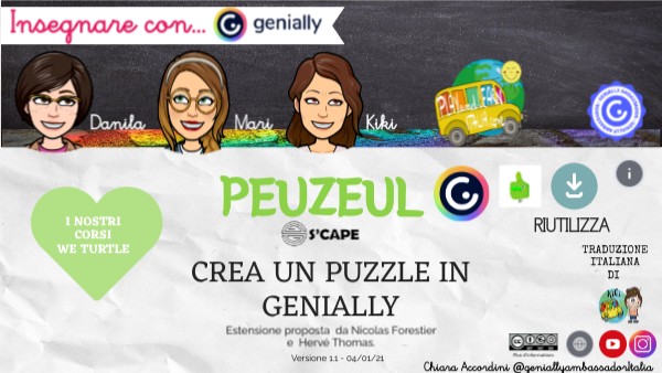 Copy - presentutorial puzzle AGGIORNAMENTO TOUCH SCREEN | Genially