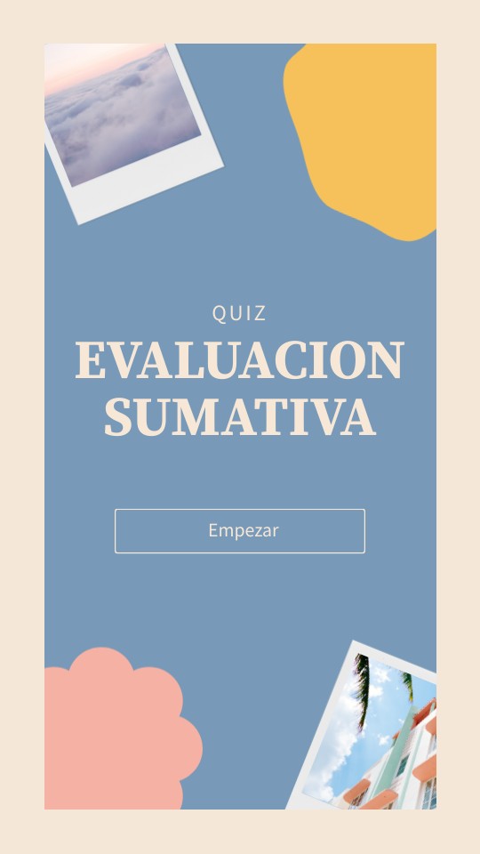 EVALUACION SUMATIVA | Genially