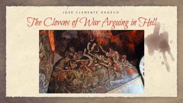 The Clowns of War Arguing in Hell v2 | Genially