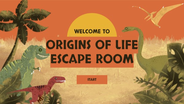 Origins of Life ESCAPE ROOM | Genially