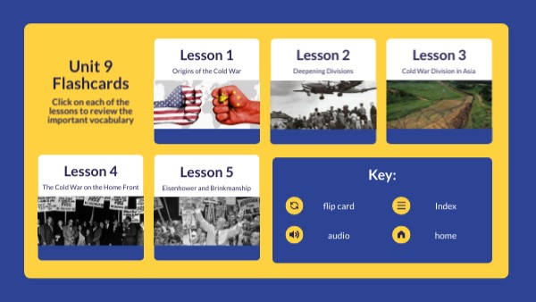 Unit 9 Flashcards | Genially