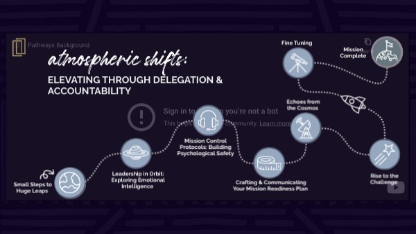 Coaching Version - Pathways 1 Roadmap | Genially